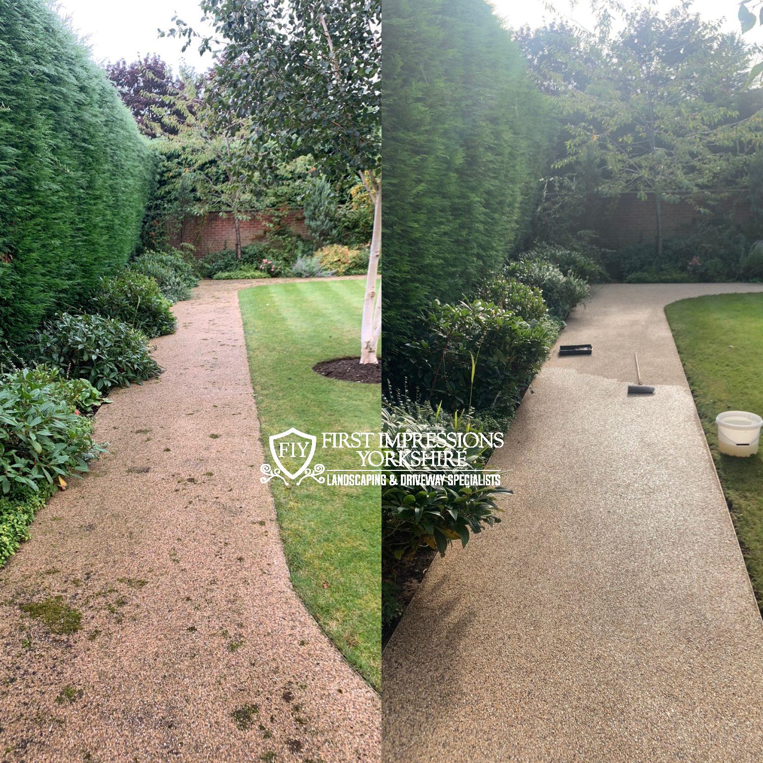 Specialist Resin Driveway Cleaning | First Impressions